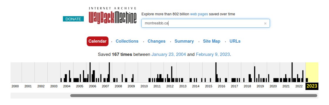 Les archives d'internet face à la justice – Chroniques anachroniques