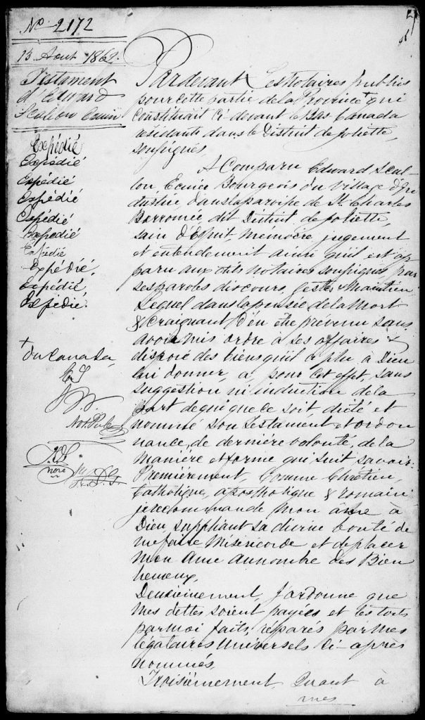 Edward et Charles Edward Scallon marchands de bois – Chroniques ...